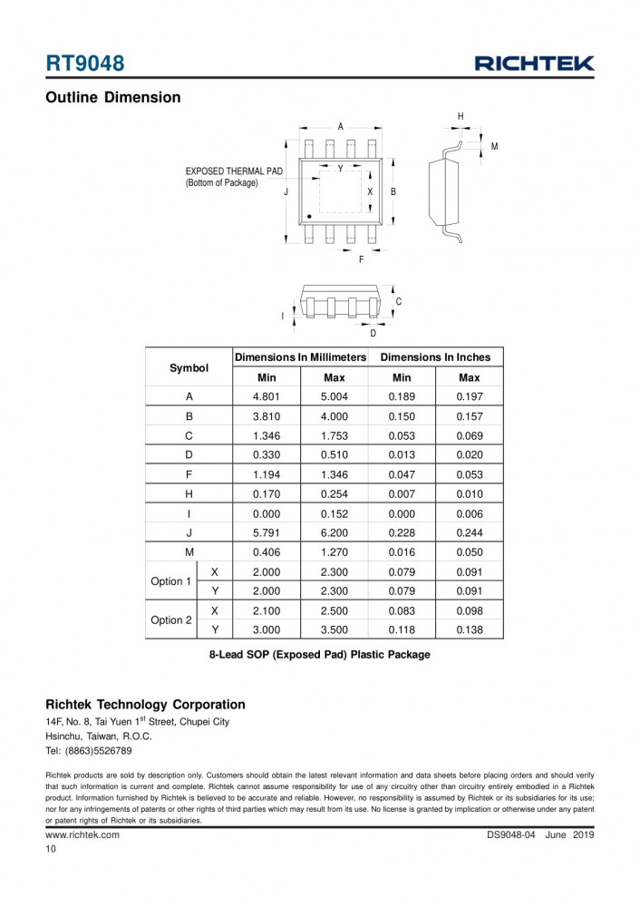 RT9048GSP datasheet page 10