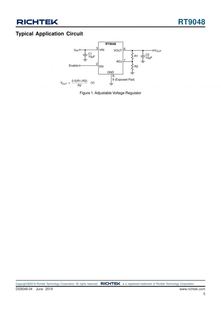 RT9048GSP datasheet page 5