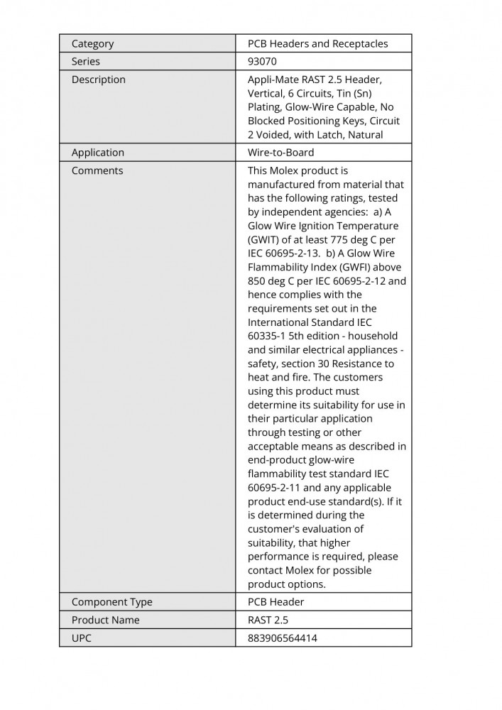 930701507 technical document page 2
