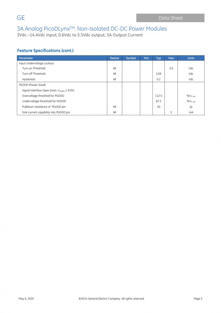 ABB PVX003A0X3-SRZ datasheet page 5