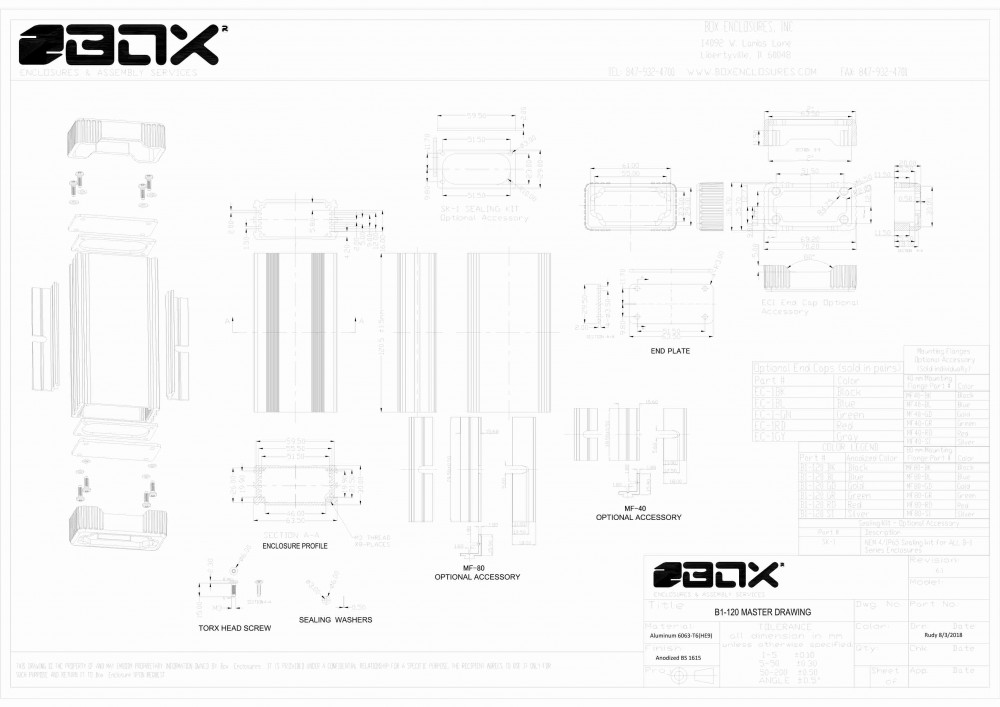 B1-120 technical drawing image