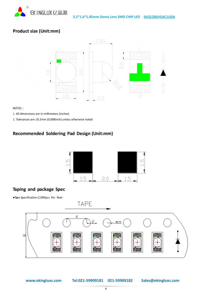 E6Q1206VGAC1UDA datasheet page 6
