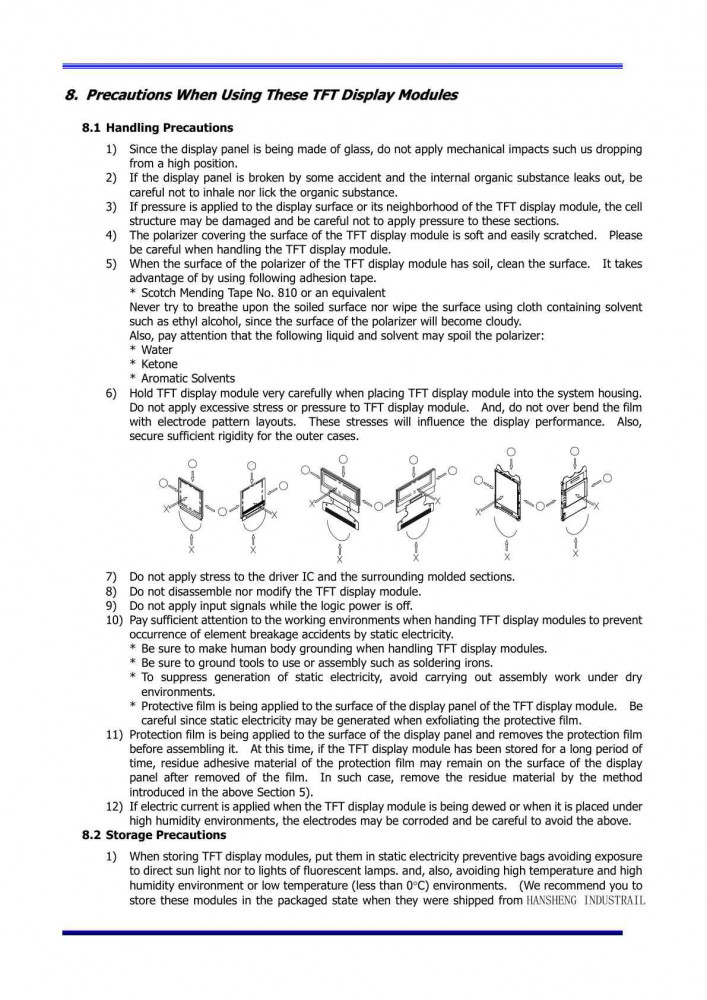 HS096T01H13 datasheet page 10