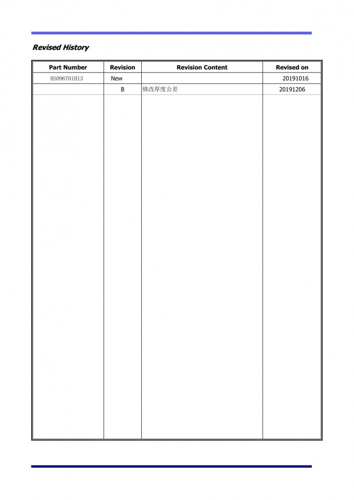 HS096T01H13 datasheet page 2