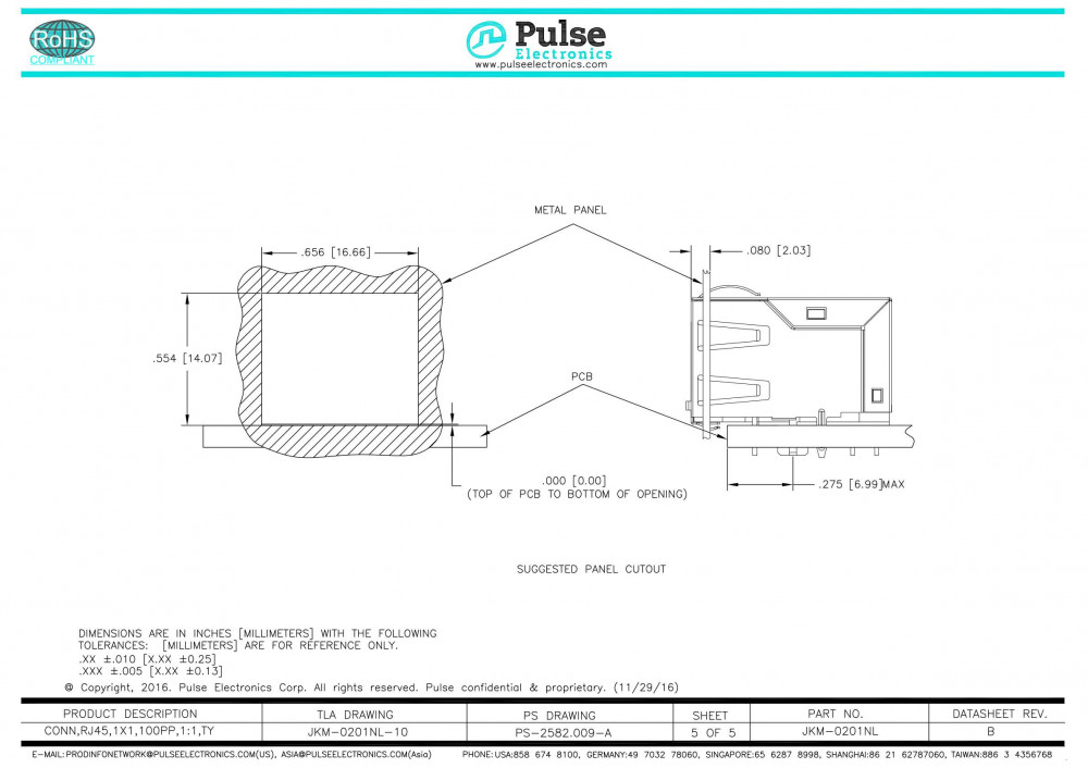 JKM-0201NL datasheet page 5