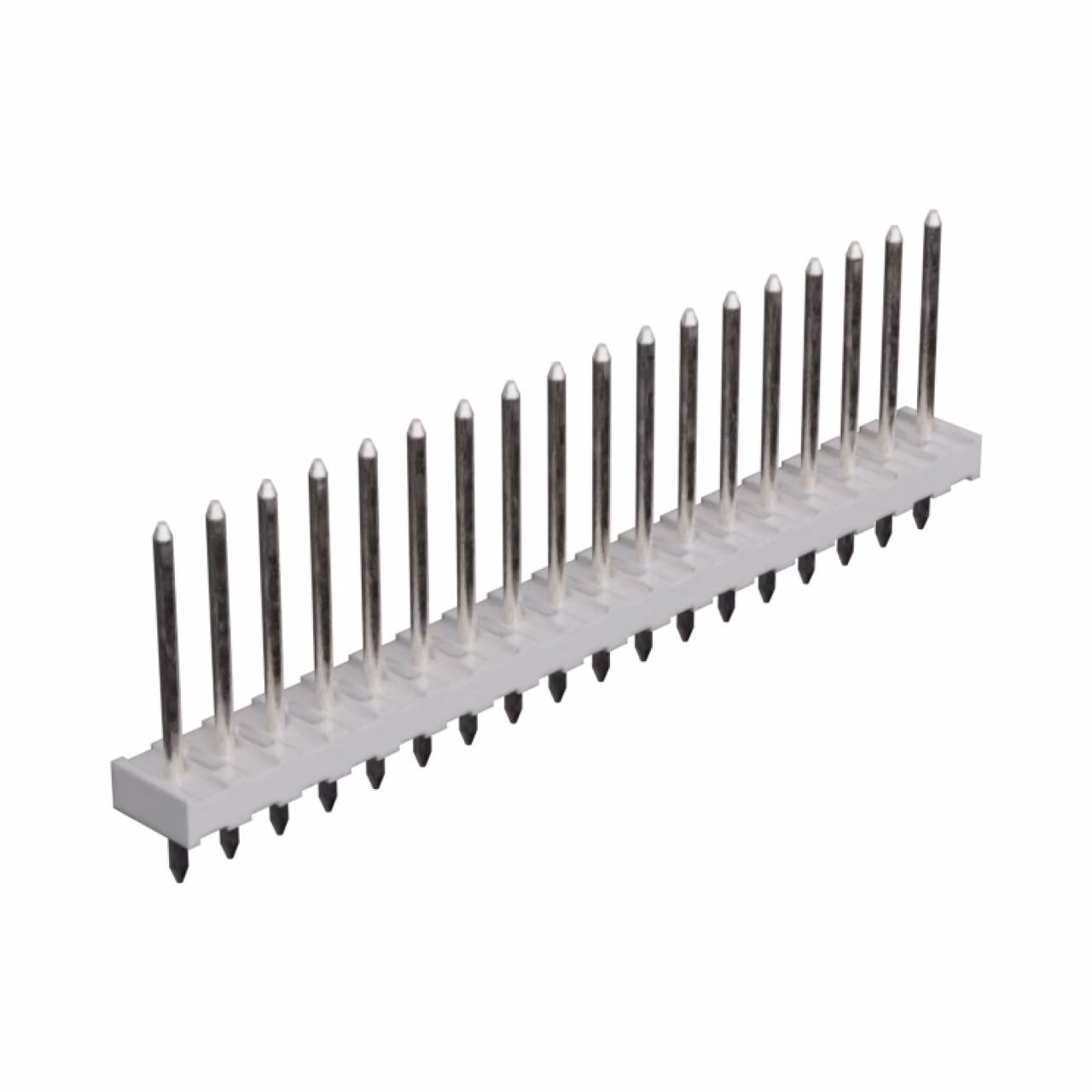 KK 396 Wire-to-Board Header, Vertical Round Pin, 18 Circuits, Tin (Sn) Plating, with Mating Pin Length of 16.18mm (.637
