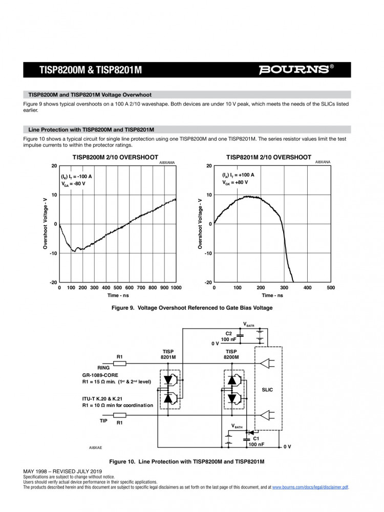 TISP8200MDR-S datasheet page 10