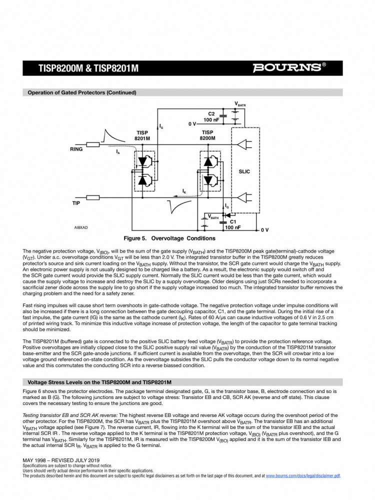 TISP8200MDR-S datasheet page 8