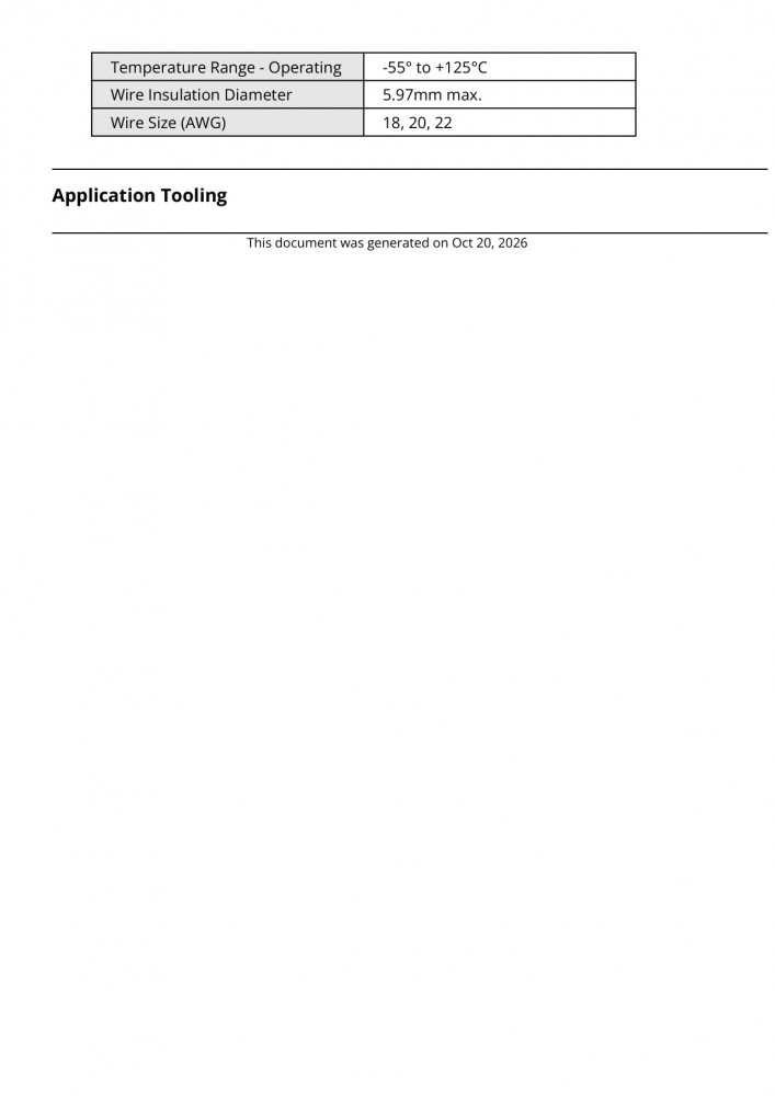 MOLEX 191640807 technical document image 3