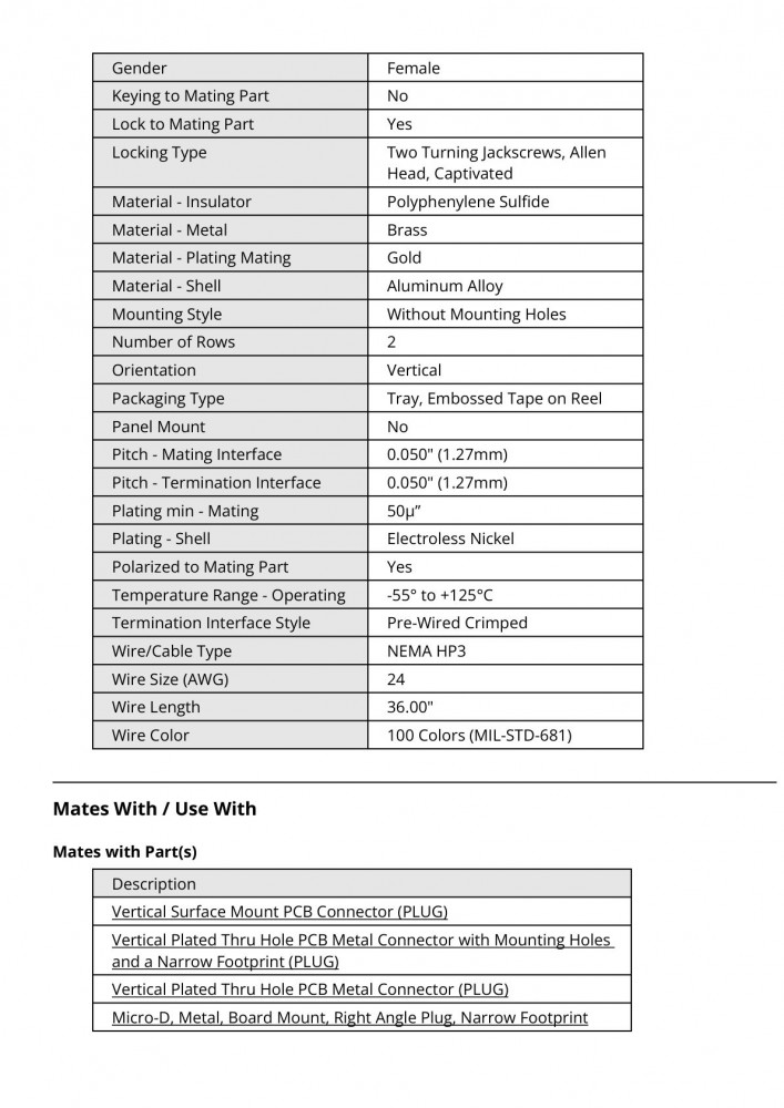 Product document preview, page 2