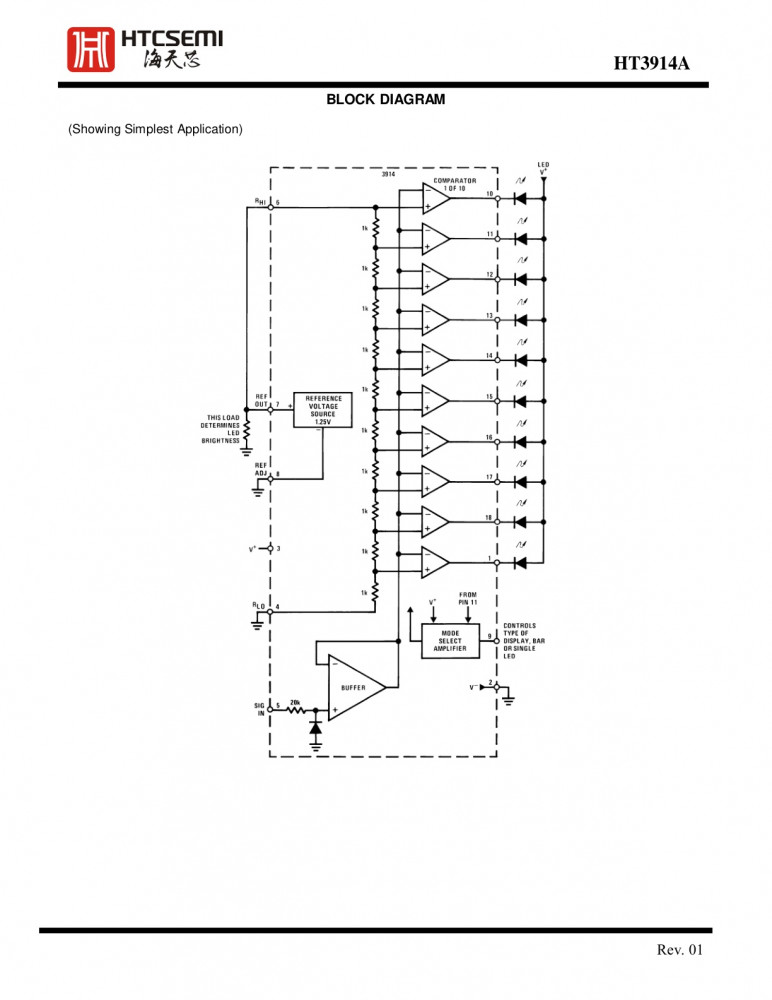 HT3914ANZ datasheet page 7