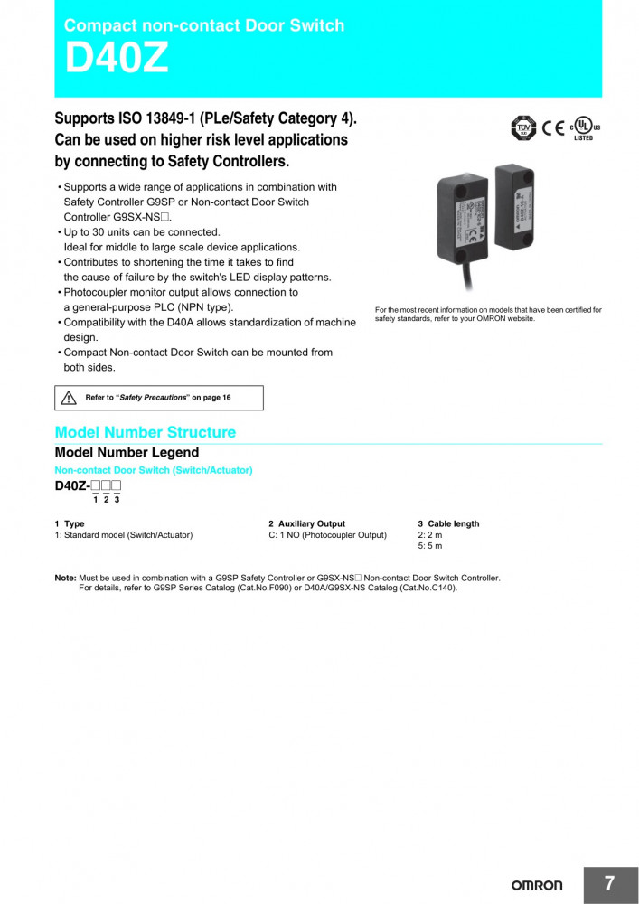 D40Z technical document page 7