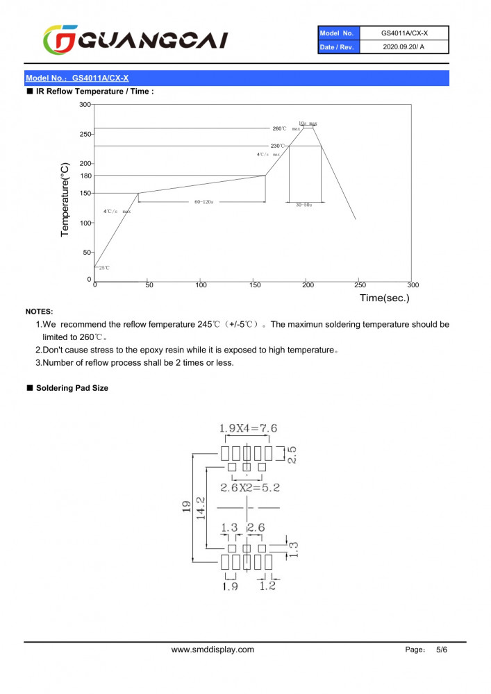 GS4011CR-G datasheet page 5