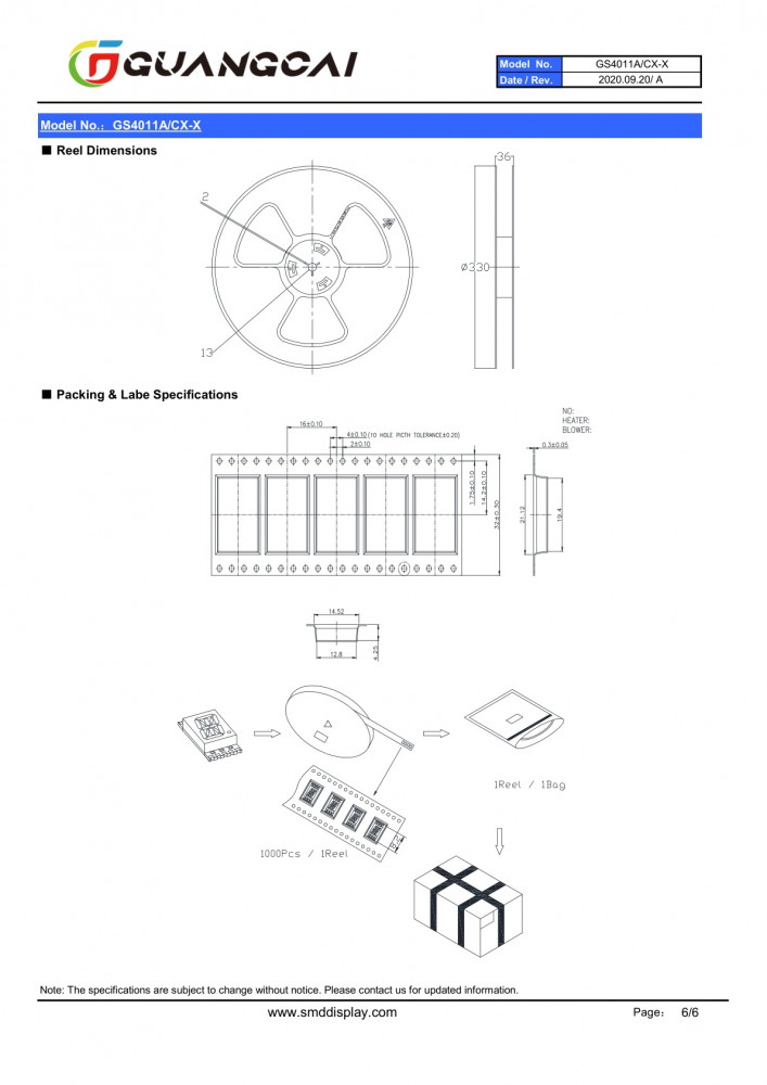 GS4011CR-G datasheet page 6