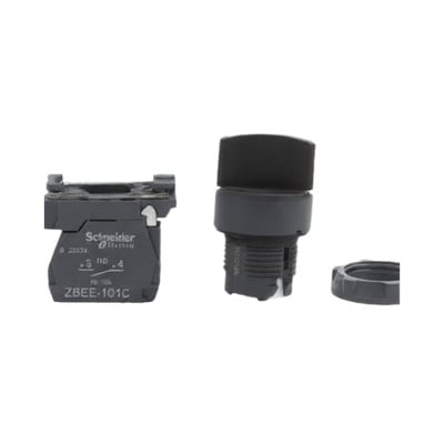 Schneider XB5-AD21C Pushbutton Switch (ZB5AD2C + ZB5AZ101C) for sale