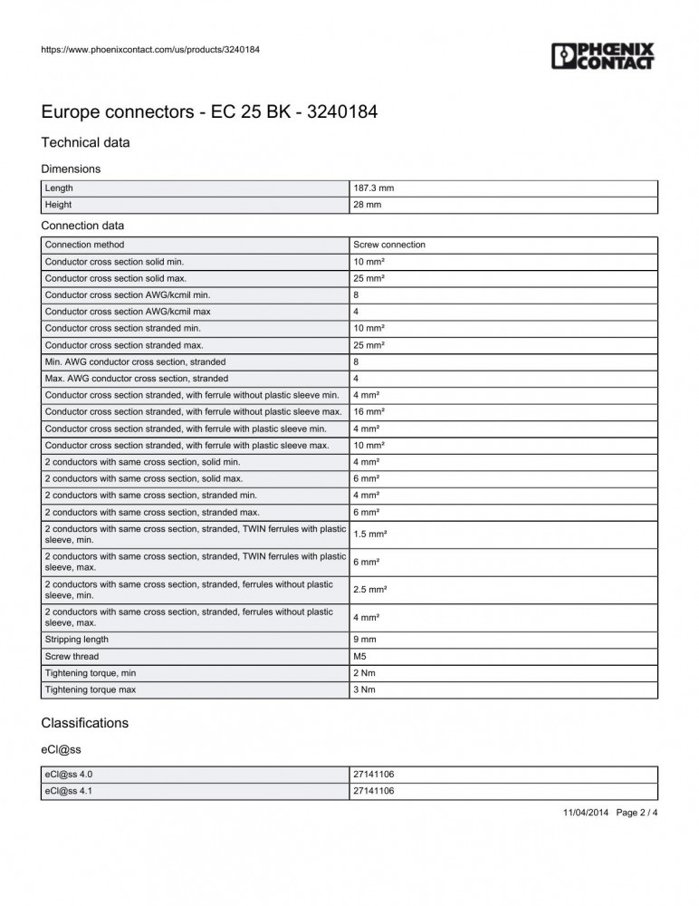 Phoenix Contact 3240184 document page 2