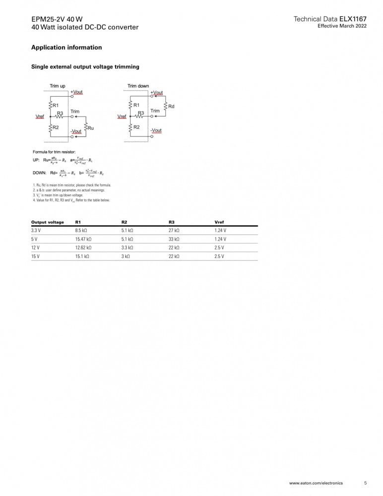EATON EPM25-2V datasheet page 5