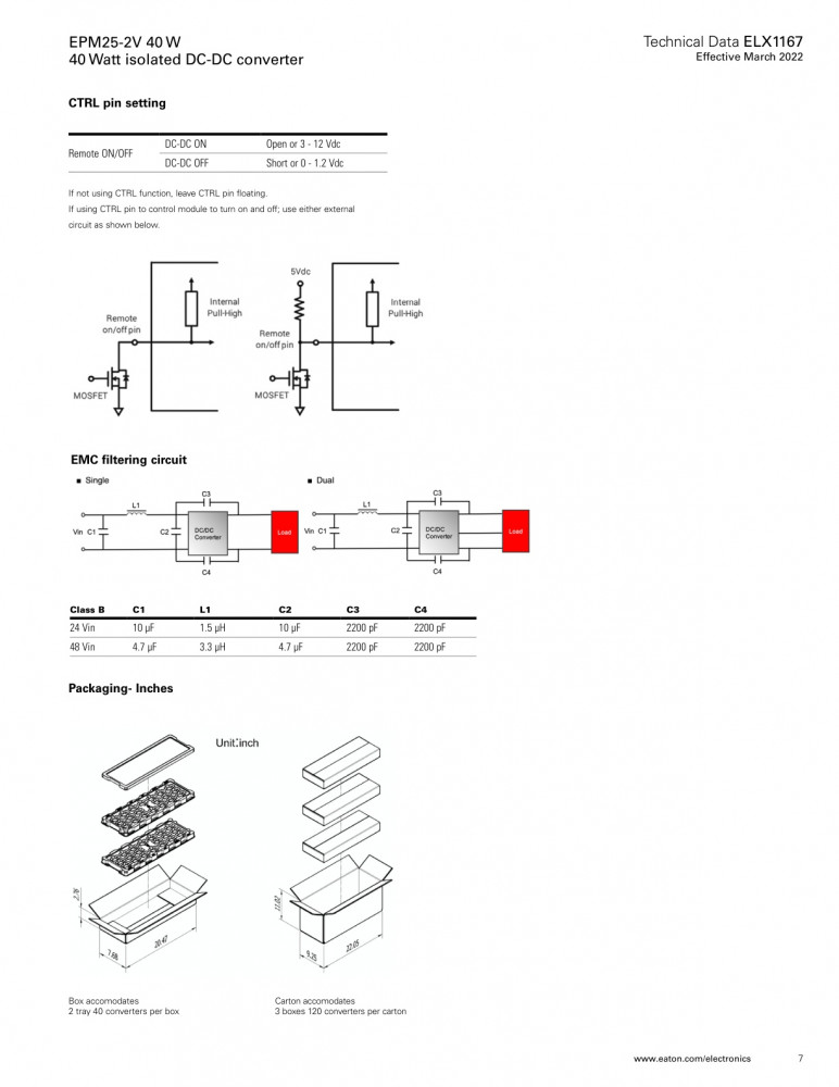 EATON EPM25-2V datasheet page 7