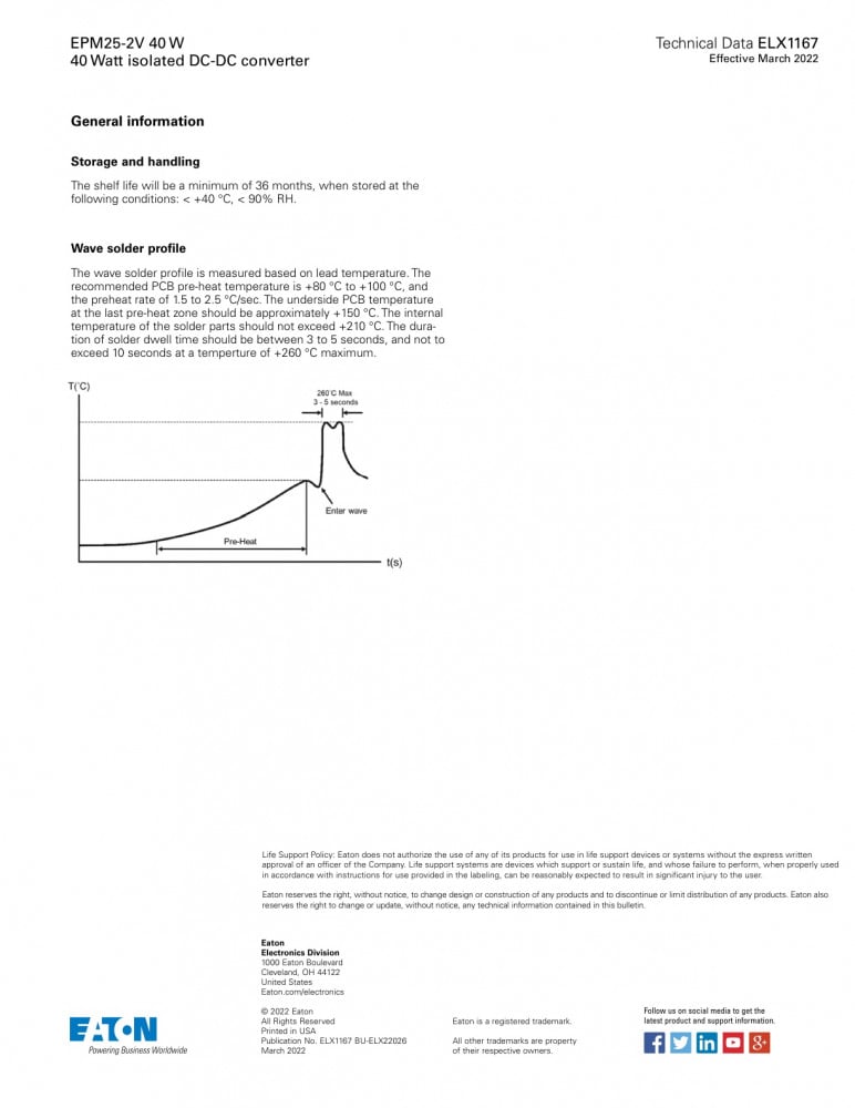 EATON EPM25-2V datasheet page 9