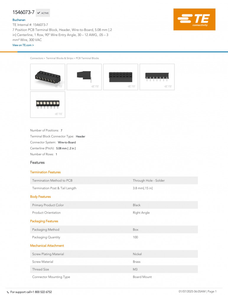 1546073-7 technical document page 1