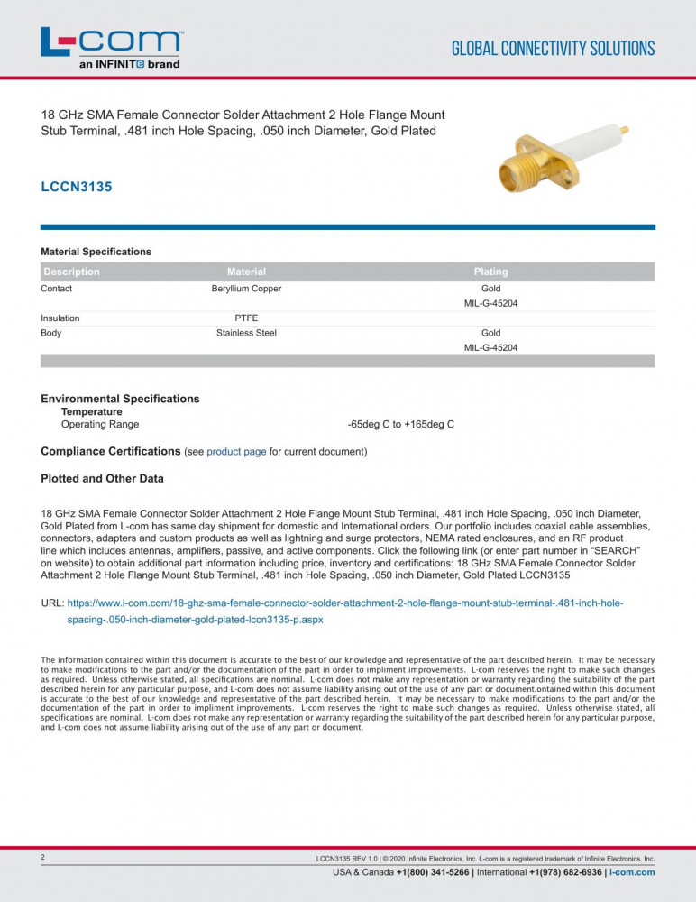 LCCN3135 technical document page 2