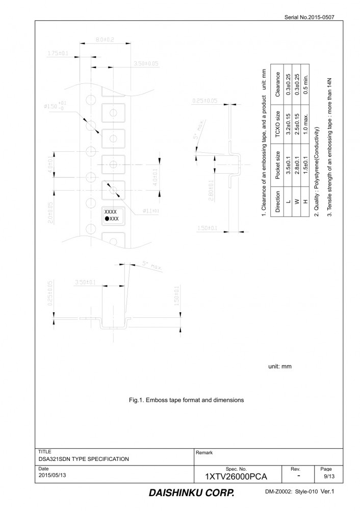 KDS 1XTV26000PCA specification page 10