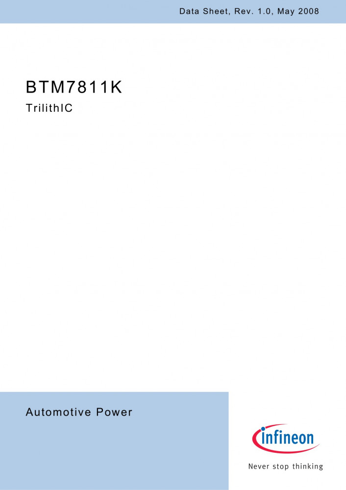 BTM7811K datasheet page 1