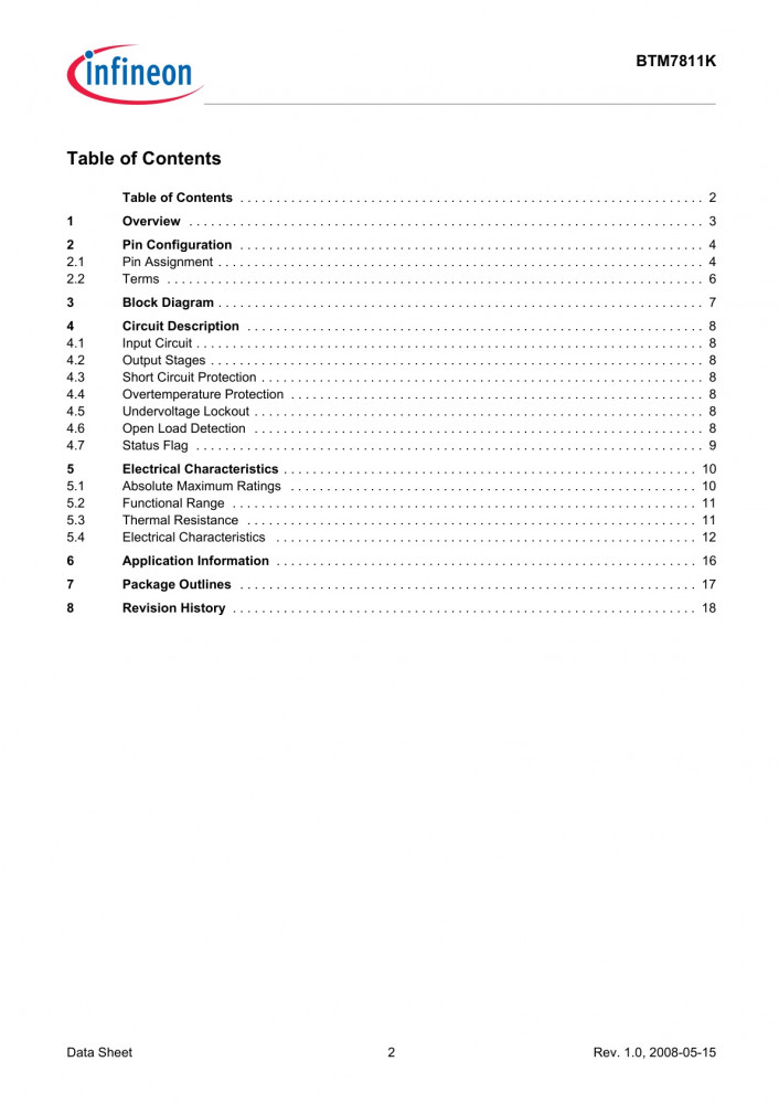 BTM7811K datasheet page 2
