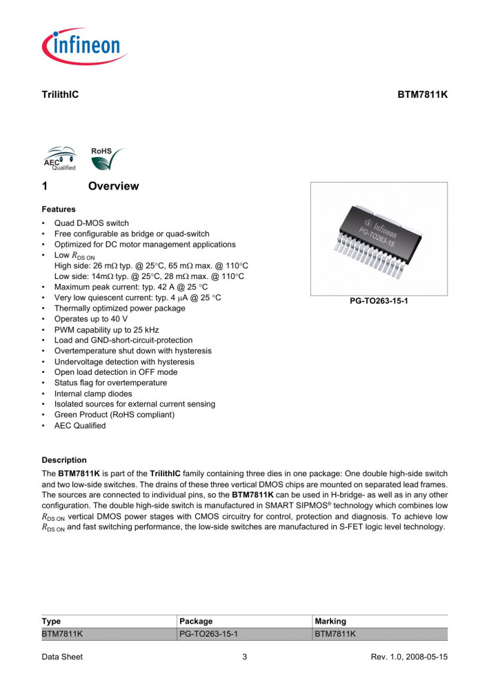 BTM7811K datasheet page 3