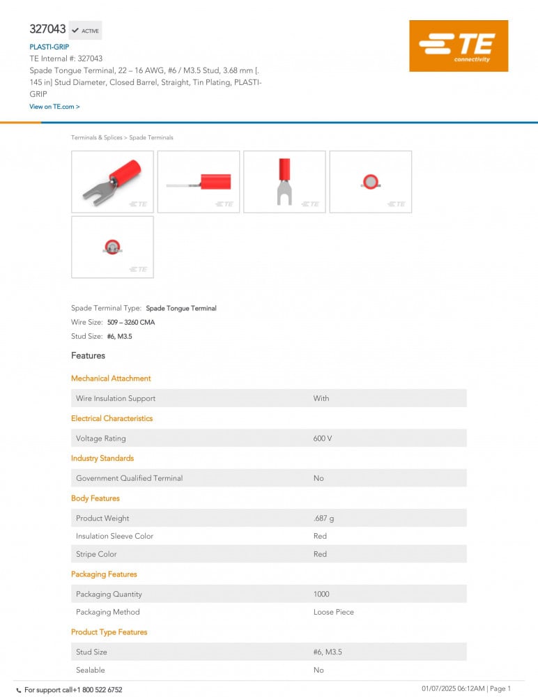 327043 technical document page 1