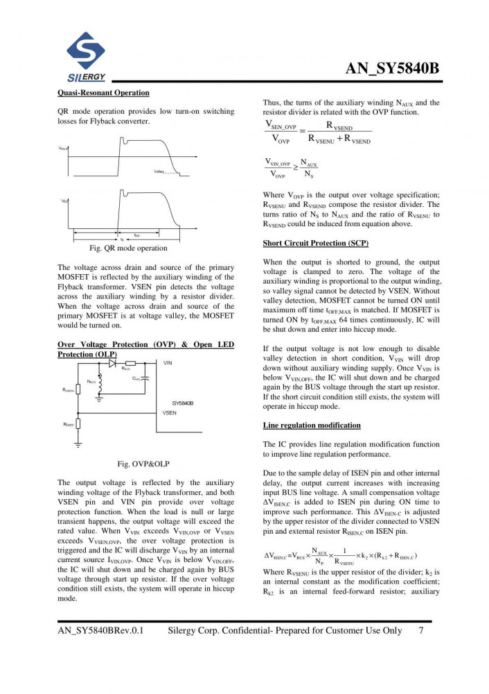 SY5840BFAC datasheet page 7