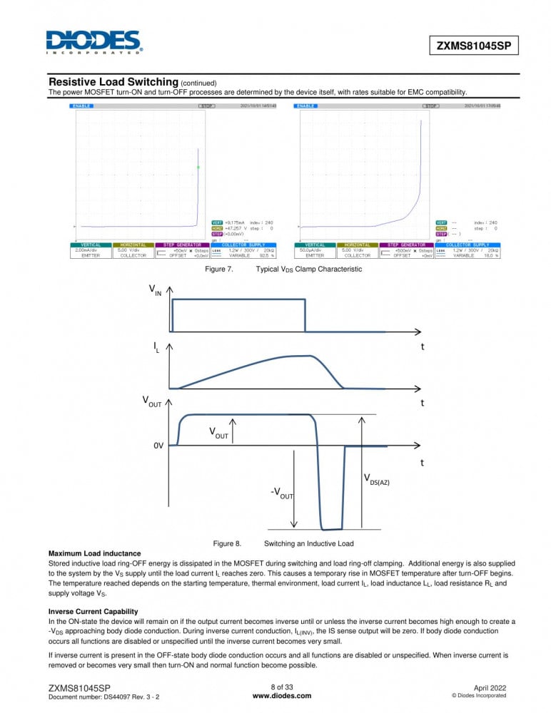 ZXMS81045SP-13 datasheet page 8
