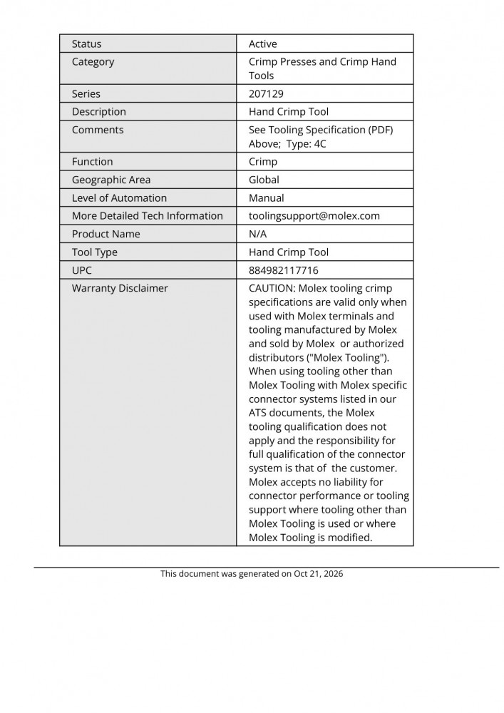 Technical document image 2 for Molex 638232200
