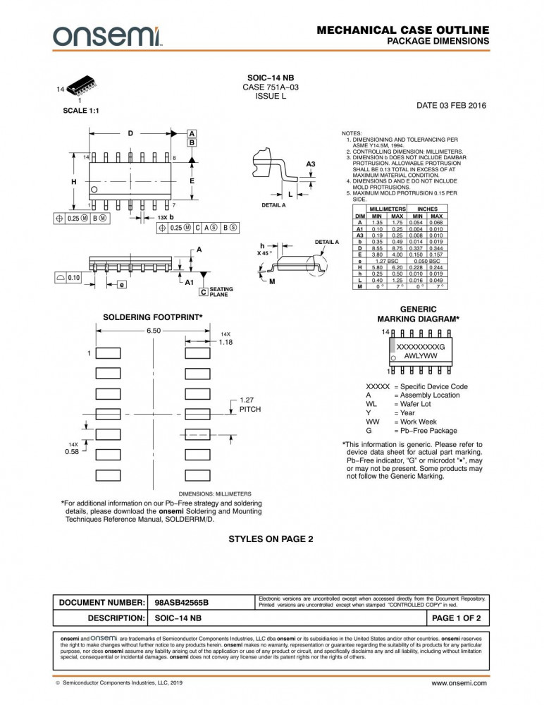 74AC14 datasheet page 6