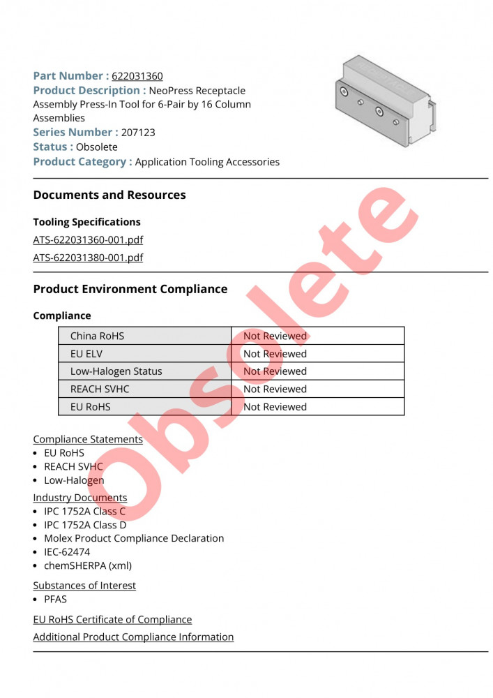 Product documentation page 1
