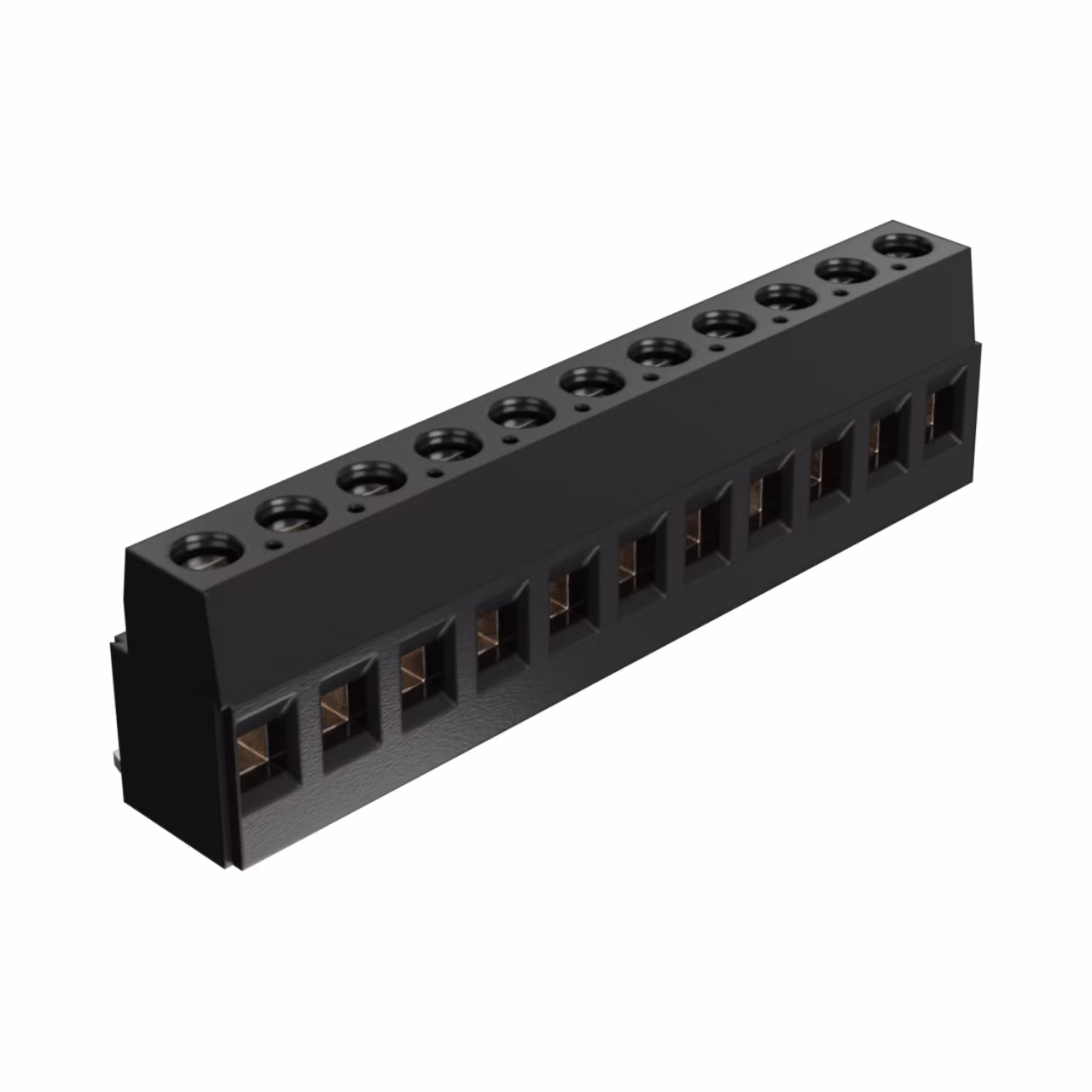 5.08mm Pitch Horizontal Fixed Mount PCB Terminal Block, 11 Circuits for sale