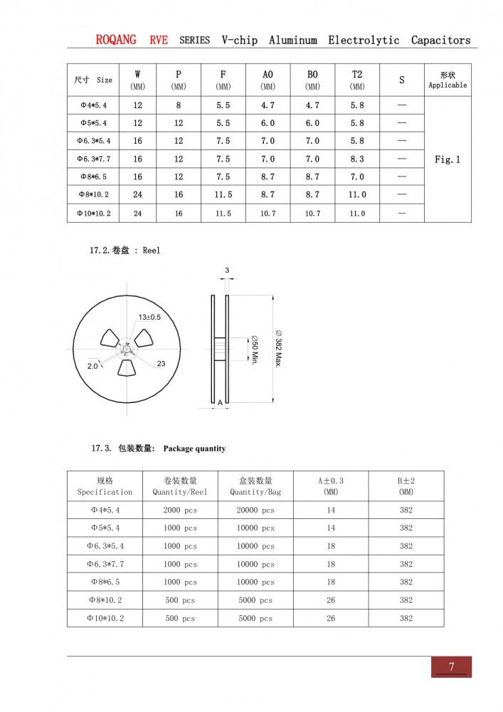 ROQANG RVE1V101M0607 datasheet page 7