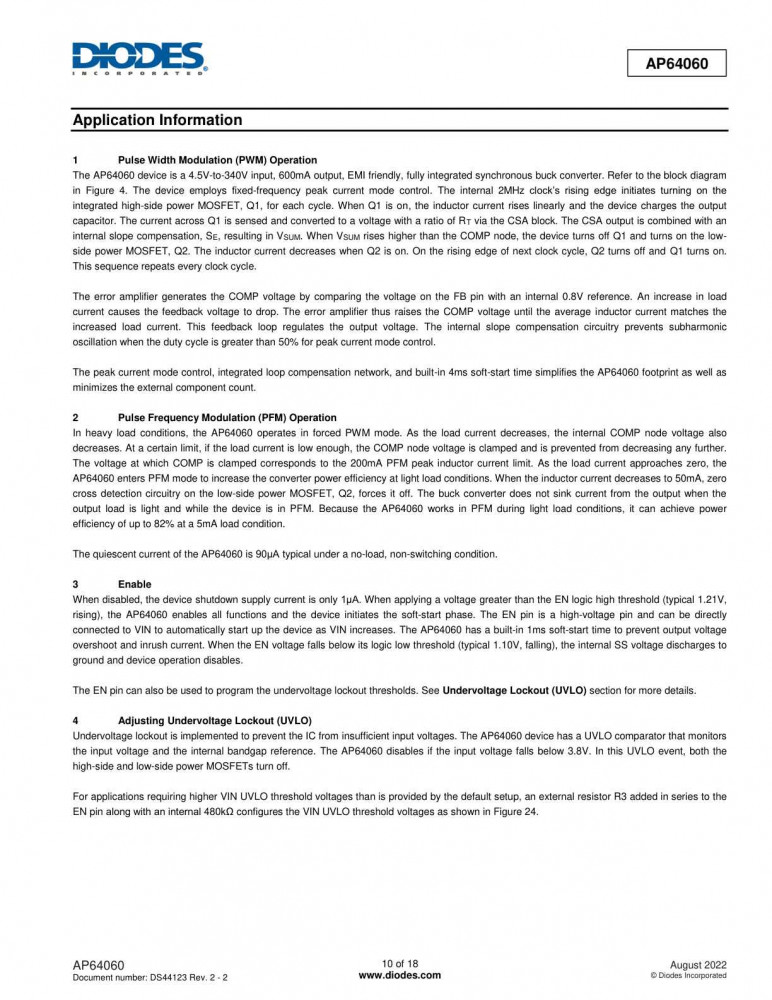 AP64060QWU-7 datasheet page 10
