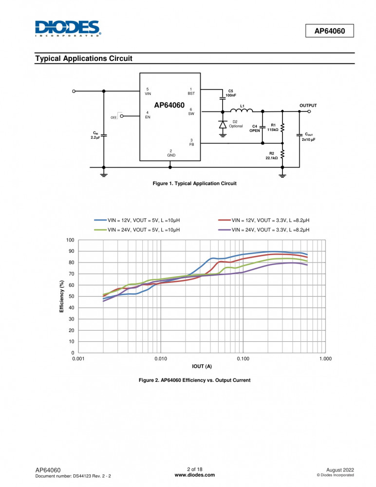 AP64060QWU-7 datasheet page 2