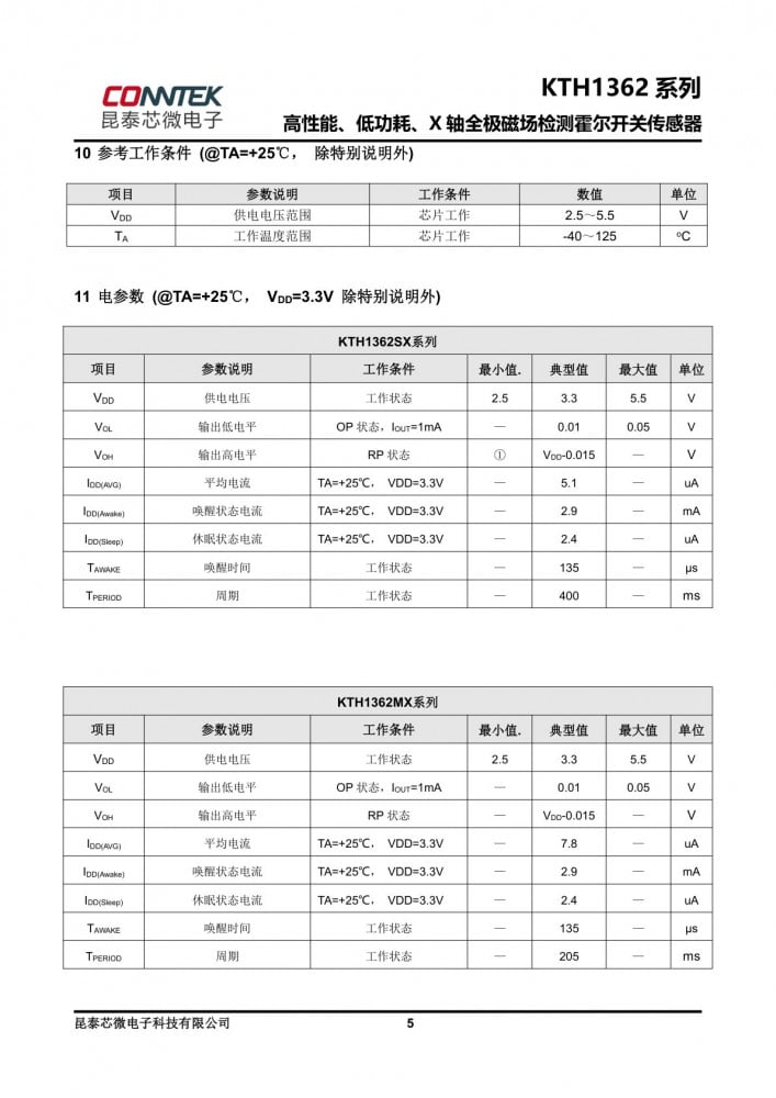 KTH1362TA-ST3 datasheet page 5