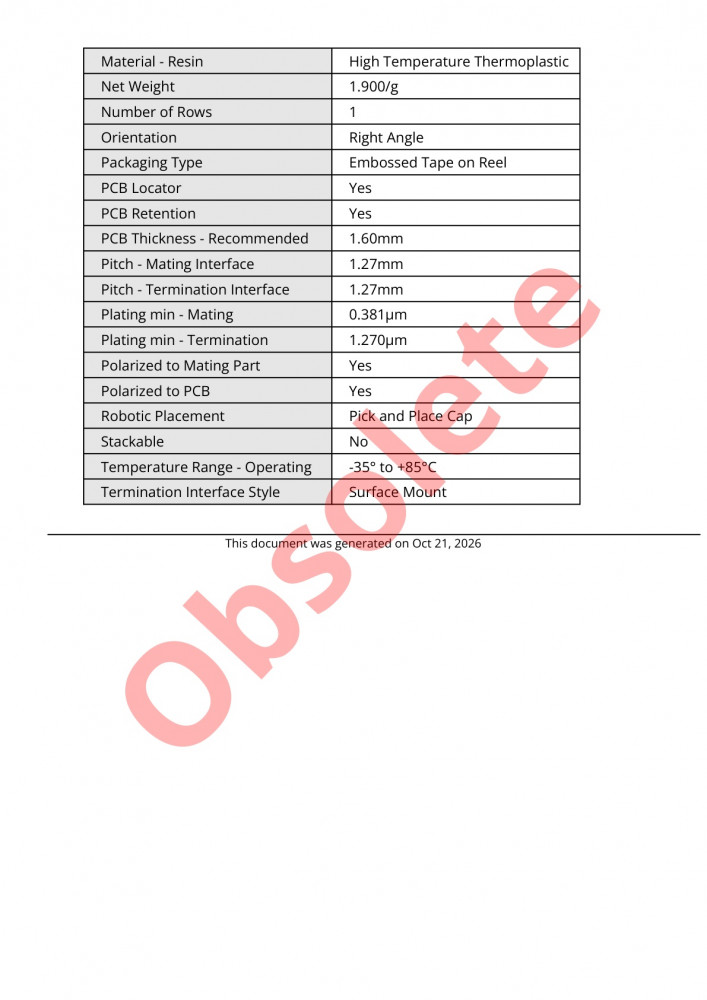 MOLEX 674921327 technical document image 3