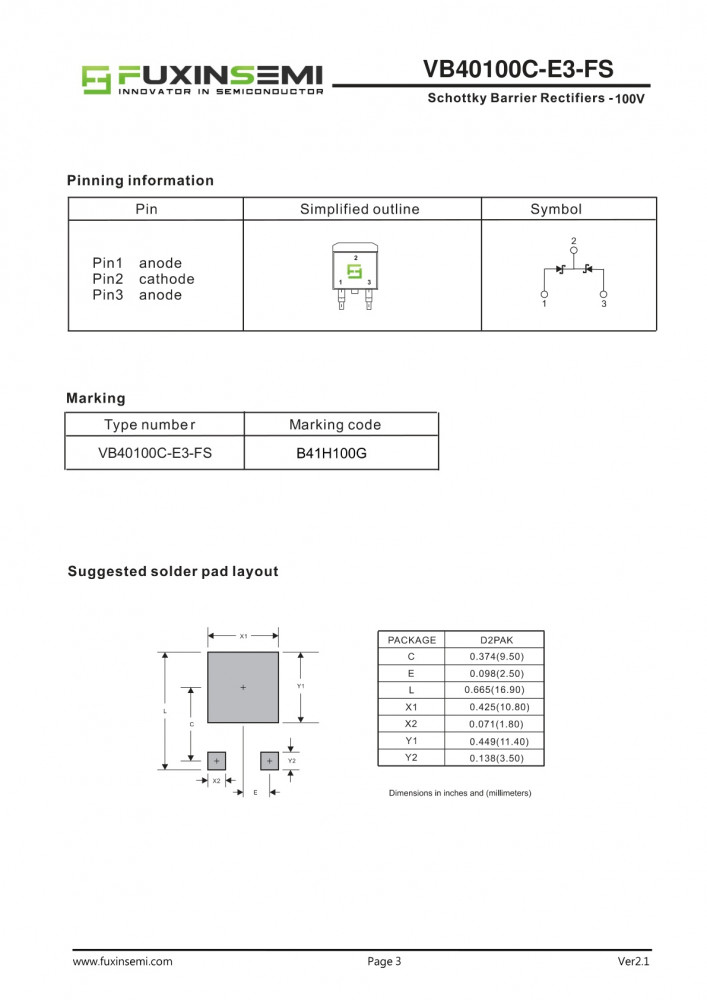 VB40100C-E3-FS datasheet page 3