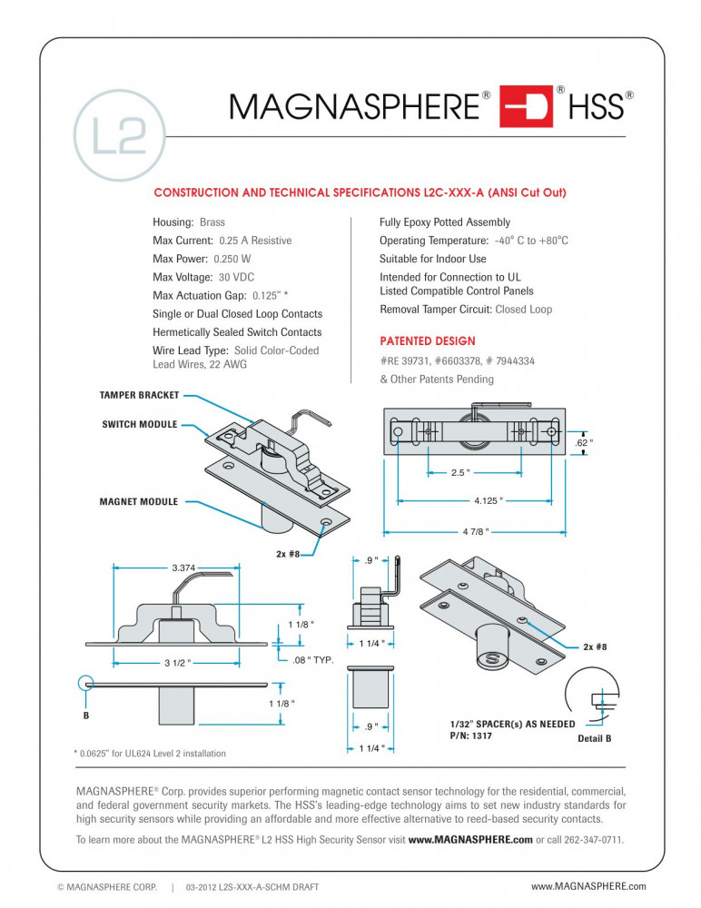 HSS-L2C technical document, page 2