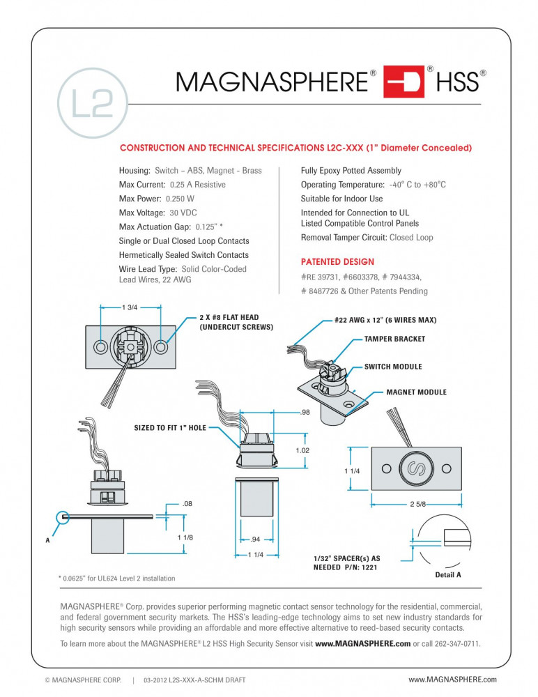 HSS-L2C technical document, page 3