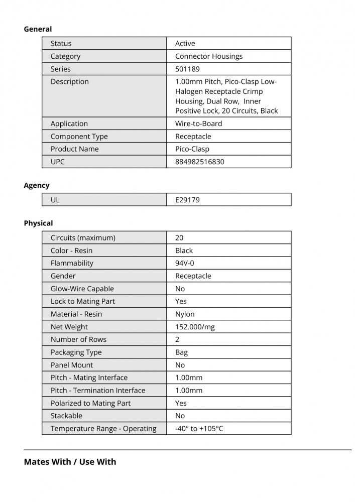 Product document image, page 2