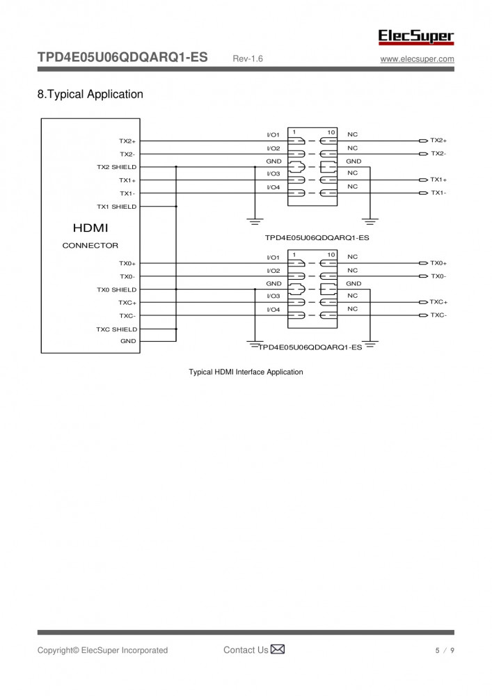 TPD4E05U06QDQARQ1-ES datasheet page 5