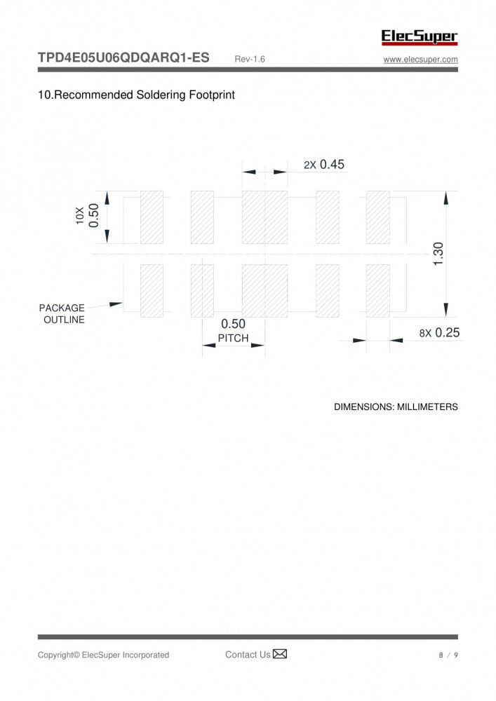 TPD4E05U06QDQARQ1-ES datasheet page 8