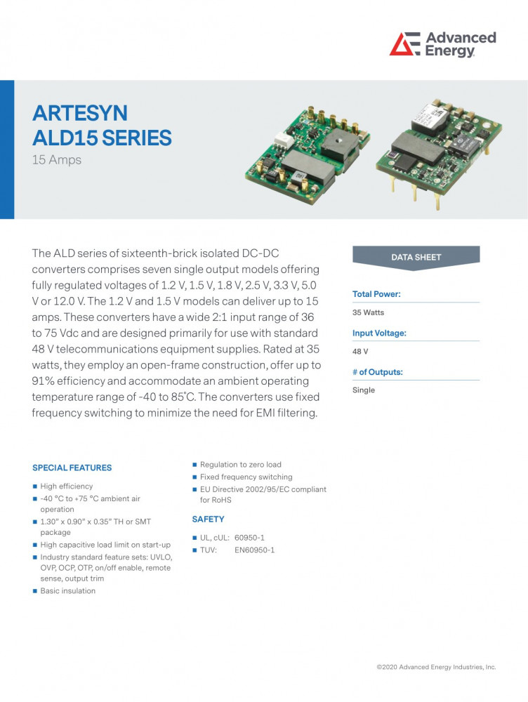 ALD07A48-SL datasheet page 1