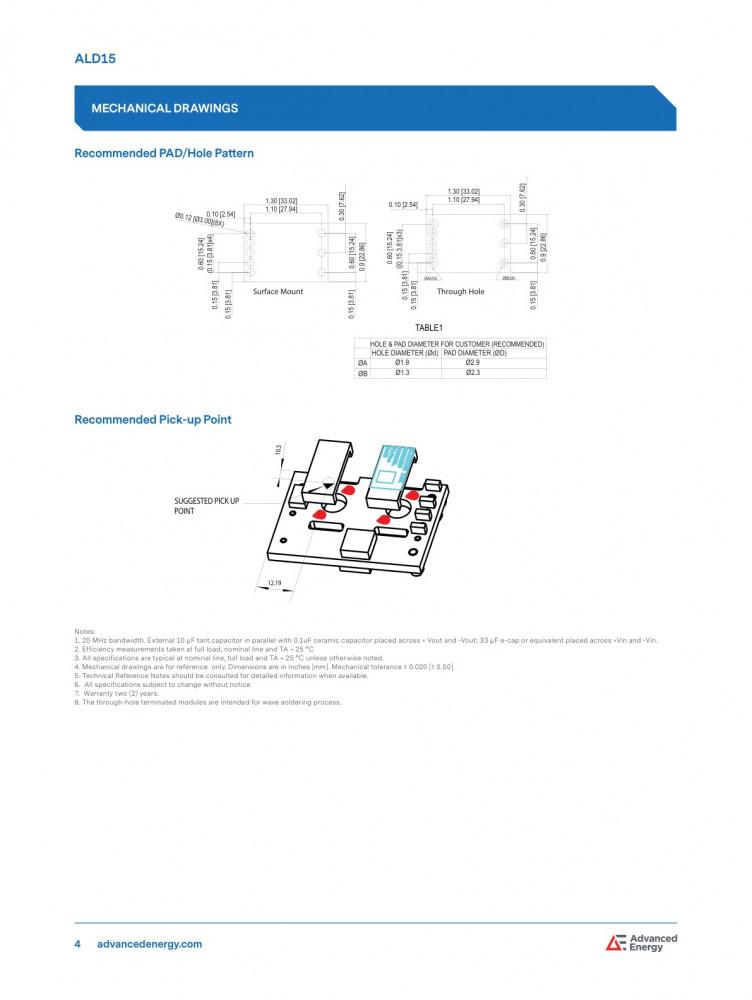 ALD07A48-SL datasheet page 4