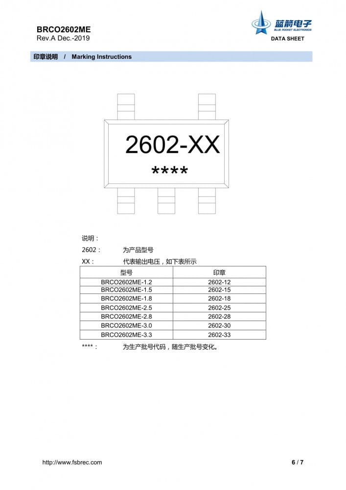 BRCO2602ME-3.3 datasheet page 6